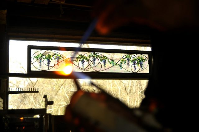 Flameworking/Lampworking Art Glass Windows | Cain Architectural Art Glass